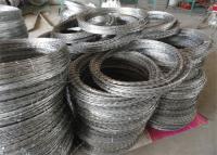 China Fence Razor Barbed Wire Fencing Barbs Coils Galvanized Sharp Barb Security Wire for sale