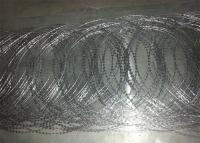 China Factory Supply Galvanized Concertina Wire And Razor Barbed Wire For Fence for sale