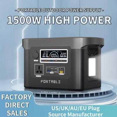 China 1500W High Capacity Portable Power Station 14kg Weight And High Durability for sale