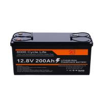 China 12.8V 200Ah Lithium Ion Phosphate Battery Long Lasting Power Secure Stable for sale