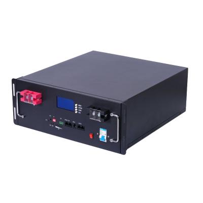 China Rack Mount Lithium Iron LiFePO4 Battery 51.2V 100Ah Reliable Power 6000 Cycle Life for sale