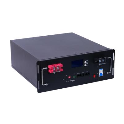 China Long Lasting Rack Mount Lithium Phosphate Iron Battery 51.2V 100Ah Safe Efficient for sale