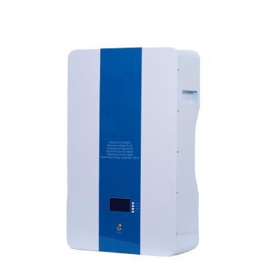 China Wall Mounted Home Solar And Battery 51.2V 100Ah Energy Storage Lithium Battery for sale