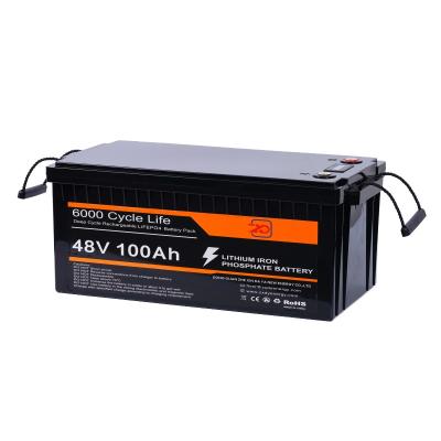 China Energy Storage 48V 100Ah LiFePO4 Battery Pack For Solar And Off Grid Systems for sale