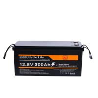 China 300Ah 12.8V Lithium Phosphate Battery For Off Grid Systems Lead Acid To Lithium Upgrade for sale