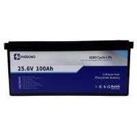 China 100Ah 25.6V LiFePO4 Lithium Battery Power Storage For Versatile Applications for sale