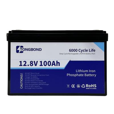 China 100Ah 12.8V LiFePO4 Lithium Battery Stable Charge For Home Backup for sale
