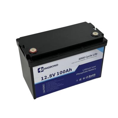 China Heavy Duty LiFePO4 Lithium Battery 12V 100Ah With Integrated BMS for sale
