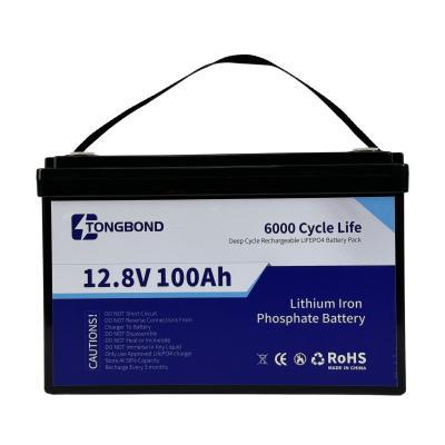 China Energy Storage LiFePO4 Lithium Battery 12.8V 100Ah LiFePo4 Cell Battery for sale