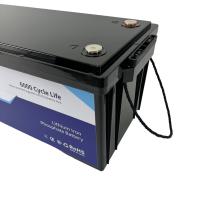 China Deep Cycle LiFePO4 Lithium Battery 12.8V 200Ah Intelligent Energy Management for sale