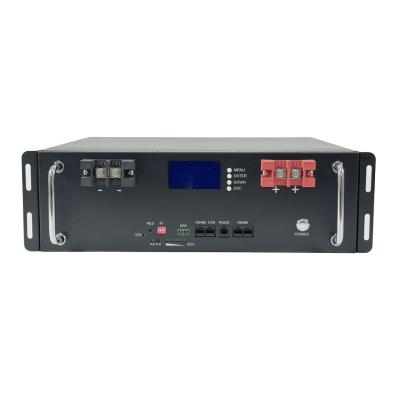 China Modular Rackmount LiFePO4 Lithium Battery 100Ah 200Ah For Easy Capacity Expansion for sale