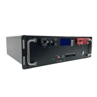 China Rack Mounted LiFePO4 Lithium Battery 100Ah 200Ah Multiple Parallel Connections for sale