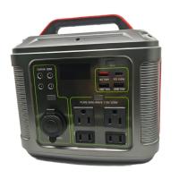 China Lithium Battery 300 Watt Portable Power Station Solar Generator For RV Travel for sale