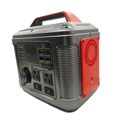 China Durable Lithium Battery Portable Power Station 300w For Hiking And Fishing Trips for sale
