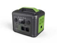 China 1000W Portable Power Station LiFePO4 Battery 4 AC Outlets Solar Rechargeable for sale