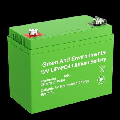 China Green And Environmental 12V LiFePO4 Lithium Battery Featuring 05C Charging Ratio Suitable for Renewable Energy Systems for sale