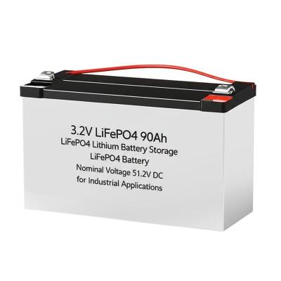 China 3.2v LiFePO4 90Ah LiFePO4 Lithium Battery Energy Storage LiFePO4 Battery Nominal Voltage 51.2V DC for Industrial Applications for sale