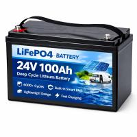 China 24V 100Ah Marine LiFePO4 Lithium Battery for sale