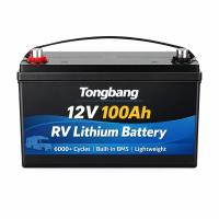 China 12V 100Ah RV Lithium Battery  Deep Cycle LiFePO4 Battery for Camper for sale