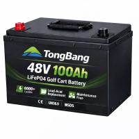 China 48V 100Ah Lithium Replacement Battery LiFePO4 Golf Cart Battery for EZGO Club Car for sale