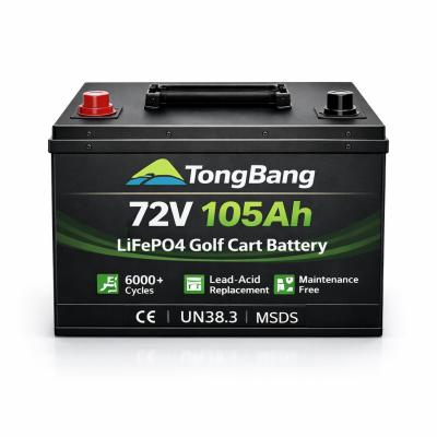 China 72V 105Ah Golf Cart Lithium Battery for sale