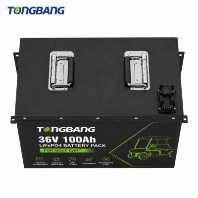 China 36V Deep Cycle LiFePO4 Golf Cart Battery Pack Lithium Battery Pack Manufacturers for sale