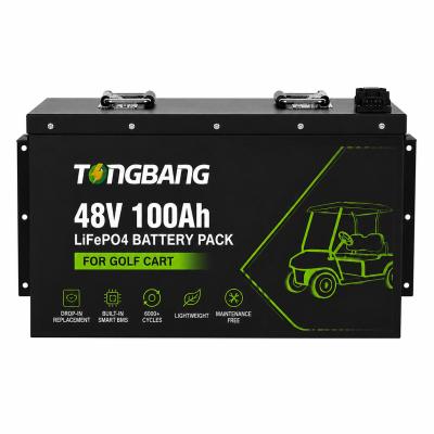 China 48V Golf Cart Lithium Battery Pack Manufacturers OEM Supplier for sale