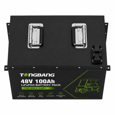 China High Quality 48V Golf Cart Lithium Battery Pack Manufacturers OEM for sale
