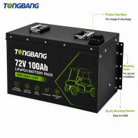 China 72V LiFePO4 Golf Cart Battery Pack Lithium Battery Pack Manufacturers for sale