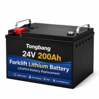China 24V 200Ah OEM Forklift Lithium Battery with CAN Communication Lithium Battery Pack Manufacturers for sale