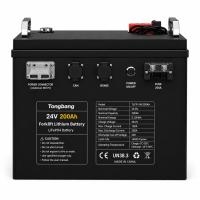 China 24V 200Ah Custom Lithium Forklift Battery with Steel Housing Lithium Battery Pack Manufacturers for sale