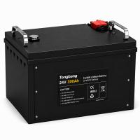 China 24V 300Ah Custom Forklift Lithium Battery with Steel Housing Lithium Battery Pack Manufacturer for sale