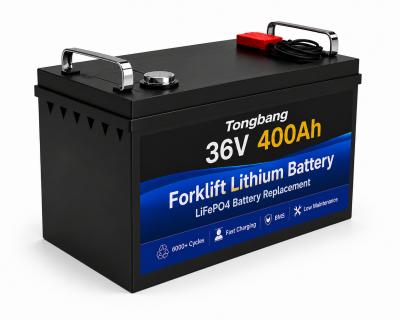 China 36V 400Ah Industrial Forklift Lithium Battery for Multi-Shift Warehouses Lithium Battery Pack Manufacturers for sale