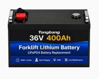 China 36V 400Ah High Capacity Lithium Battery for Material Handling Equipment Lithium Battery Pack Manufacturers for sale