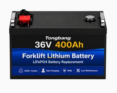 China 36V 400Ah High Capacity Lithium Battery for Material Handling Equipment Lithium Battery Pack Manufacturers for sale
