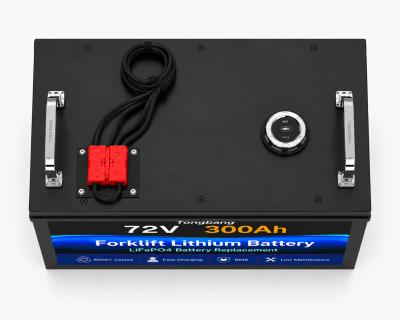 China 72V 300Ah Forklift Lithium Battery for High Voltage Material Handling Equipment Lithium Battery Pack Manufacturers for sale