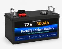 China 72V 300Ah Industrial Forklift Battery for Heavy Duty Warehouse Operations Lithium Battery Pack Manufacturers for sale