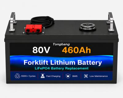 China 80V 460Ah High Voltage Lithium Battery for Continuous Duty Forklift Operations Lithium Battery Pack Manufacturers for sale