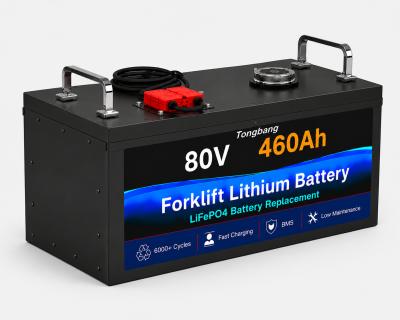 China 80V 460Ah OEM Forklift Battery for Heavy Material Handling Equipment Lithium Battery Pack Manufacturers for sale