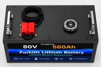 China 80V 560Ah Forklift Lithium Battery for Heavy Duty Industrial Operations Lithium Battery Pack Manufacturers for sale