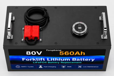 China 80V 560Ah Forklift Lithium Battery for Heavy Duty Industrial Operations Lithium Battery Pack Manufacturers for sale