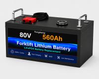 China 80V 560Ah LiFePO4 Forklift Battery for Large Equipment Fleets Lithium Battery Pack Manufacturers for sale