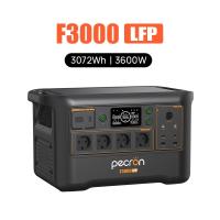 China PECRON F3000LFP 3600W 3072Wh LiFePO4 Portable Power Station Solar Generator for sale