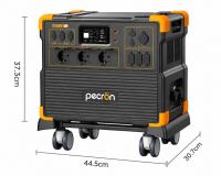 China 3840Wh High Capacity LiFePO4 Power Station with 4200W Pure Sine Wave Output for sale