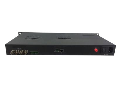 China 4-ch SDI Fiber Extender with Ethernet for sale