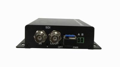 China 1-ch SFP 3G-SDI  Extender over Fiber Optic cable with loop out for sale