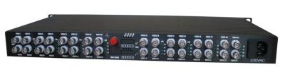 China 32 channels CCTV analog video fiber converter with 8M bandwidth for sale