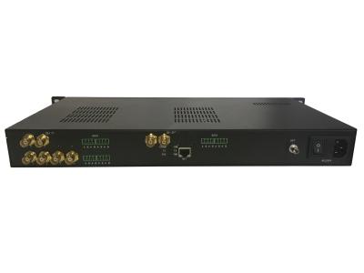 China 6-ch forward and 2-ch reverse broadcast 3G-SDI Extender over Fiber Optic cable for sale