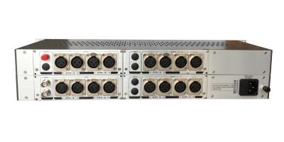 China AES EBU Digital XLR Audio optical transceiver over single fiber cable for sale