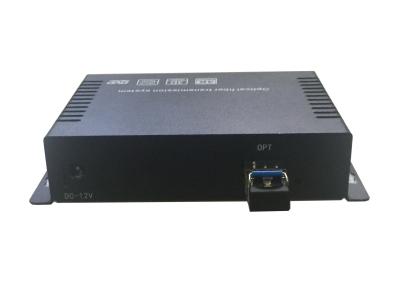 China Broadcast 6G-SDI fiber optical extender with SFP optical module for sale